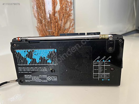 Sony Analog Portatif Radyo - SONY WA-8000 983 MÖDEL JAPAN MENŞELİ ...