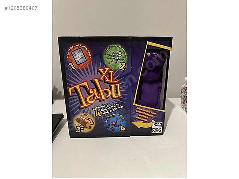 Tabu xl kutu oyunu sahibinden.comda - 1205380407