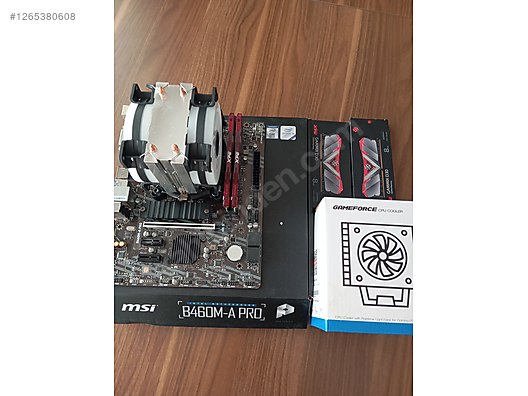 İ7 10700 MSI B460M A PRO 16 GB RAM TERTEMİZ sahibinden.comda - 1265380608