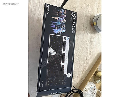 Logitech G Pro Klavye KDA Edition Kutulu Keycaps Hediyeli sahibinden ...