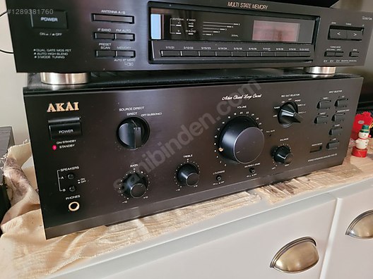 Akai Power Amfi - AKAI AM-39 AMFI VE AKAI AT-57 TUNER - 1289381760
