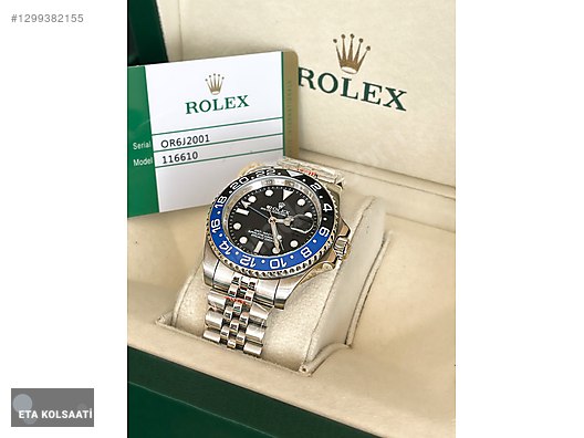 Rolex / ETA OTOMATİK ROLEX-PEPSİ-BRUCE WAYNE-SPRİTE-BATMAN-HLK-TEK ...