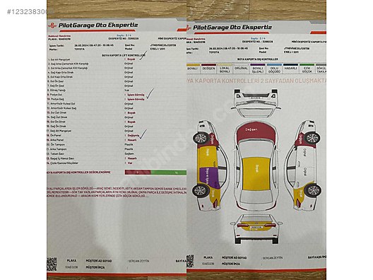 Toyota / Corolla / 1.6 / Comfort Extra / Corolla bakımlı exper raporlu extralı+hız sabitleme+6 ...