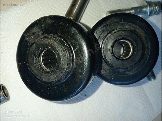Güçlü tekerlek 600 kglık. 8cm çap, 5 cm kalınlık. Mil çapı 1 cm - Toplu ...