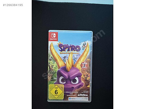 Spyro Nintendo switch oyunu sahibinden.comda - 1266384195