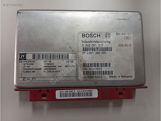 Ticari Araçlar / Minibüs & Otobüs / Elektrik / BOSCH 0260001033 ZF ...