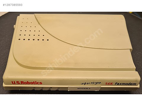 US Robotics Harici 56K Fax Modem ve Serial Bağlantı Kablosu sahibinden ...