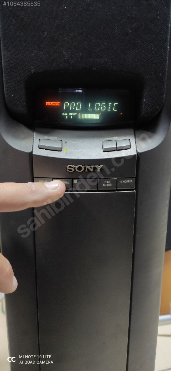 Sony SAVA 27 Kendinden amfili actif kule - İkinci El Sony Kule Tipi ...