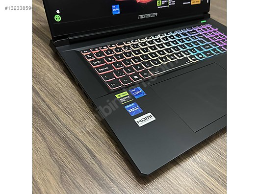 Monster / RTX5060 Monster Tulpar T7 V26.2.5 Gaming Laptop sahibinden ...