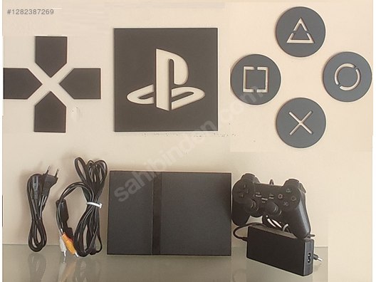 PS2 SLIM KASA ÇİPLİ LENS PERFORMANSI İYİ DURUMDA FULL SET PS2 ...