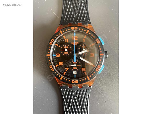 Swatch / Swatch SUSO401 Orange Tire Erkek Kol Saati sahibinden.comda ...