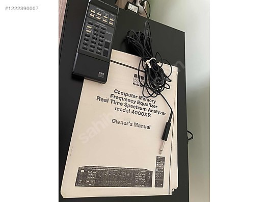 BSR 4000XR Computer Memory Equalizer/ real time spectrum sahibinden ...