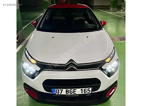 Citroen / C3 / 1.2 PureTech / Shine / KIRMIZI BEYAZ sahibinden.comda ...