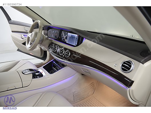 Mercedes-Benz / S Serisi / S 400 / 400 d / BAYİ HATASIZ BOYASIZ LONG 4 MATİC AMG %40 PEŞİNAT 24 ...