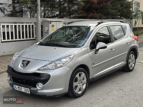 Peugeot / 207 / 1.6 VTi / Outdoor / 2009 PEUGEOT 207 1.6 OTOMATİK 218.000 KM KREDİ KARTI 12 ...