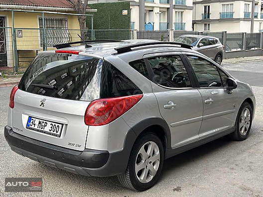 Peugeot / 207 / 1.6 VTi / Outdoor / 2009 PEUGEOT 207 1.6 OTOMATİK 218.000 KM KREDİ KARTI 12 ...