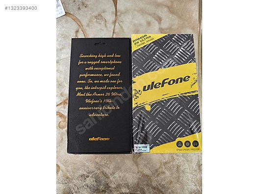 1 TB Siyah Ulefone Armor 28 Ultra Thermal Cep Telefonu - 1323393400