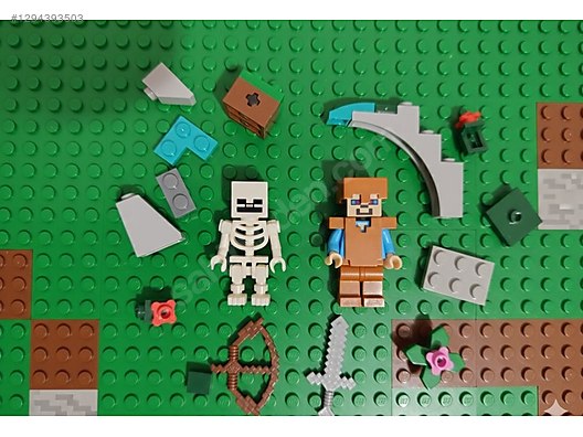 Lego Uyumlu Minecraft Steve ve İskelet Seti sahibinden.comda - 1294393503