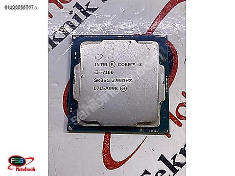 INTEL Core i3 7100 Soket 1151 3.9GHz 3MB PC İŞLEMCİ sahibinden.comda ...