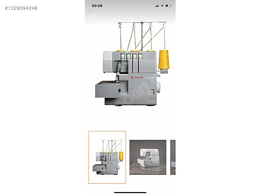 Singer en yeni overlook makinesi sahibinden.comda - 1229394248