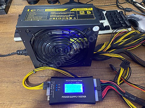 Hiport Maxpower MX-2000W 95+ Gold 2000W Mining Güç Kaynağı - Güç ...