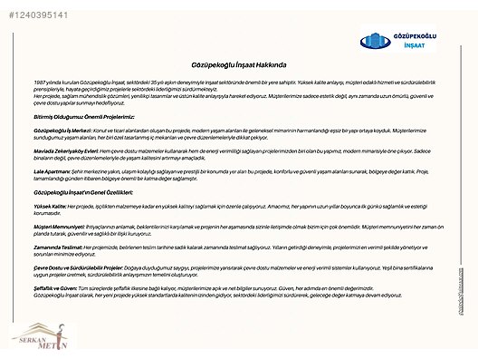 SERKAN METİN 'den PROJEDEN İSTANBUL KADIKÖY ' de 4+1 DAİRE - Satılık ...