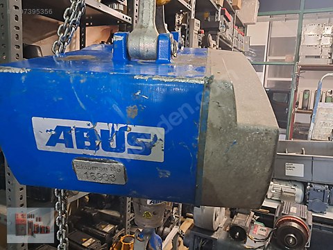 ABUS GM 6 1000.6.1 ELEKTRİKLİ ,ZİNZİRLİ CALASKAR ( 1 TON ) sahibinden ...
