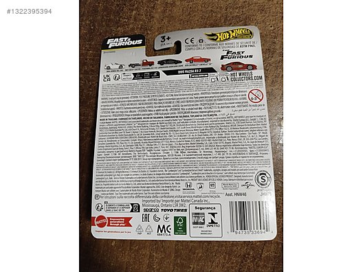 Hot Wheels Diecast Model 1:64 Mazda Araba - 1322395394