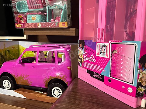 Araba ve veteriner ekipmanları ve Barbie gardırop seti sahibinden.comda ...