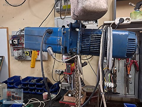 DEMAG DKUN 2-250K ELEKTRİKLİ ,ZİNZİRLİ CALASKAR ( 0,5 TON ) sahibinden ...