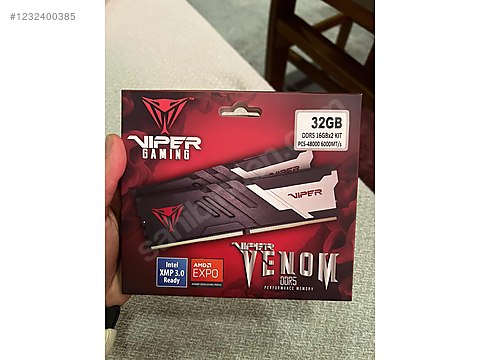Patriot Viper 6000 Mhz 2x16 Ddr5 Ram - RAM Bellek ve Tüm Masaüstü ...