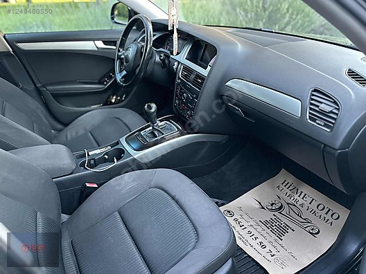Audi / A4 / A4 Sedan / 1.8 TFSI / 5 YILLIK KULLANICISINDAN BAKIMLI MASRAFSIZ SİYAH İNCİ ...