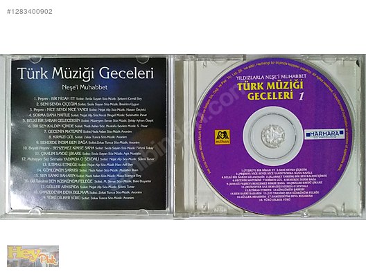 TÜRK MÜZİĞİ GECELERİ CD - Müzik CD leri Alışverişte İlk Adres ...