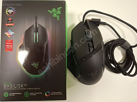 Razer Basilisk V3 RGB Optik Kablolu Oyuncu Mouse sahibinden.comda ...