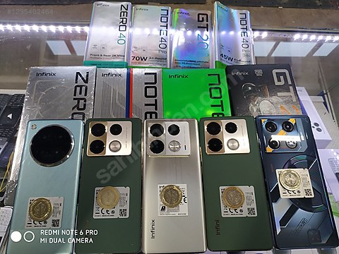 Toplu Satış / İNFİNX NOT 40 pro GT 20 pro Zero 40 sıfır YD full ...