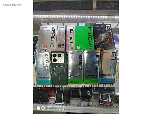 Toplu Satış / İNFİNX NOT 40 pro GT 20 pro Zero 40 sıfır YD full ...