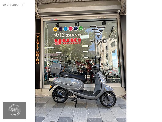 Yuki Bellini 50 2025 Model Scooter / Maxi Scooter Motor Motosiklet ...