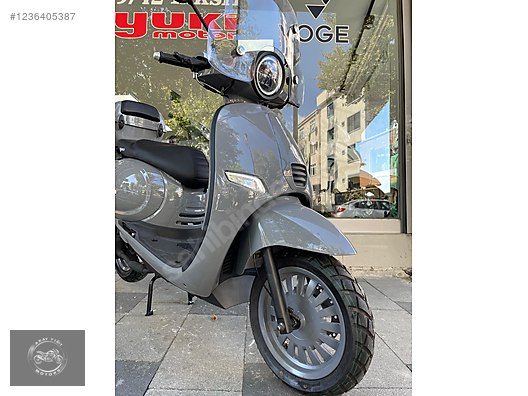 Yuki Bellini 50 2025 Model Scooter / Maxi Scooter Motor Motosiklet ...