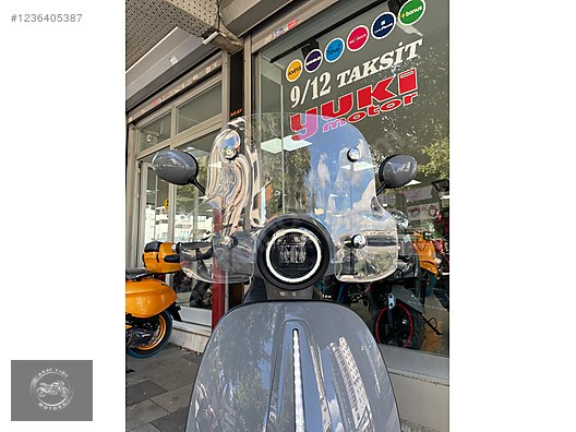 Yuki Bellini 50 2025 Model Scooter / Maxi Scooter Motor Motosiklet ...
