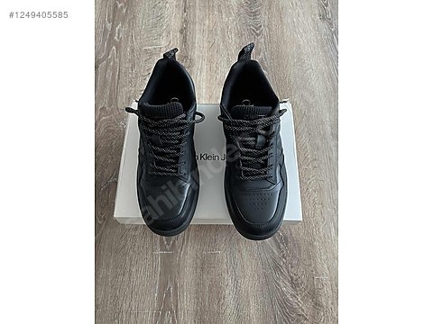 Calvin Klein 41 Siyah Erkek Deri Sneaker Ayakkabı - Erkek Günlük ...
