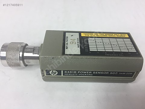 HP 8481B Power Sensor sahibinden.comda - 1217405911
