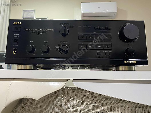 Akai Entegre Amfi - AKAİ AM-65 STEREO OPTİKLİ 110 VATT DİJİTAL ANFİ ...