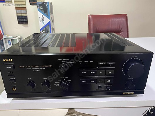 Akai Entegre Amfi - AKAİ AM-65 STEREO OPTİKLİ 110 VATT DİJİTAL ANFİ ...