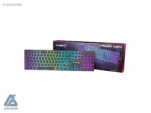 Turbox TR-MK10PD Pudding Blue Switch Rgb Mekanik Gaming Klavye ...