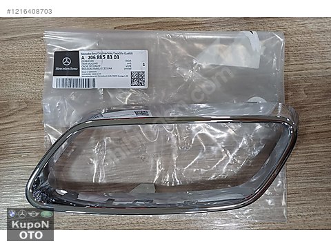 A2068858303 MERCEDES W206 SOL EGZOZ NİKELAJI SIFIR ORJİNAL - İlan ve ...