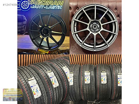 18 JANT 5X112 SPARCO MAT BRONZE + 225/40R18 MİLESTONE SET TAKIM - En ...