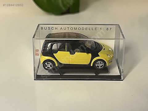 Busch Diecast Model 1:87 Smart Araba - 1284412932