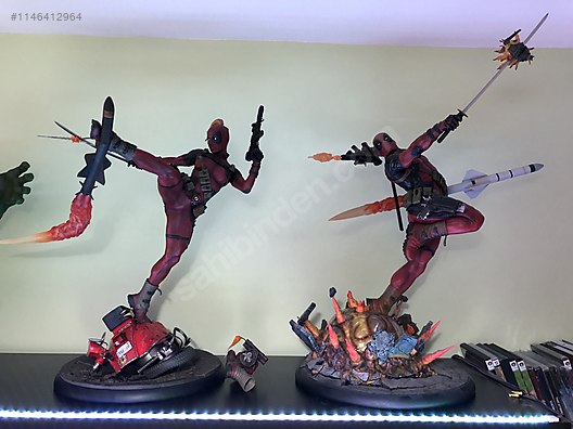 Sideshow Premium Format Deadpool Heatseeker Figür Statue Heykel ...