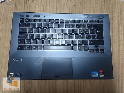 SONY VAİO VPCSB KLAVYE/ KLAVYE KASASI sahibinden.comda - 1284413231