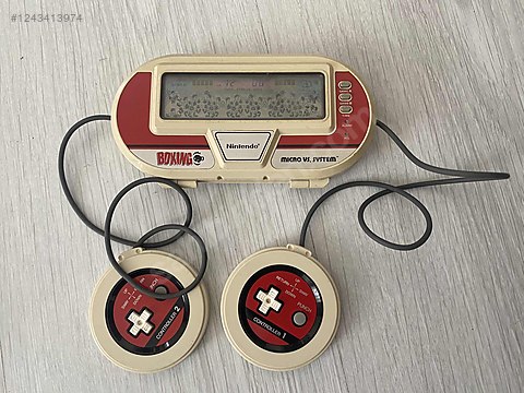 Nintendo Micro Vs System Boxing Vintage Oyun konsolu 1984 sahibinden ...